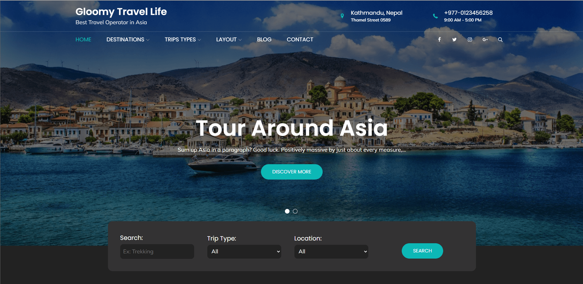 The Best 12 Travel WordPress Theme Free | TRAVELER THEME