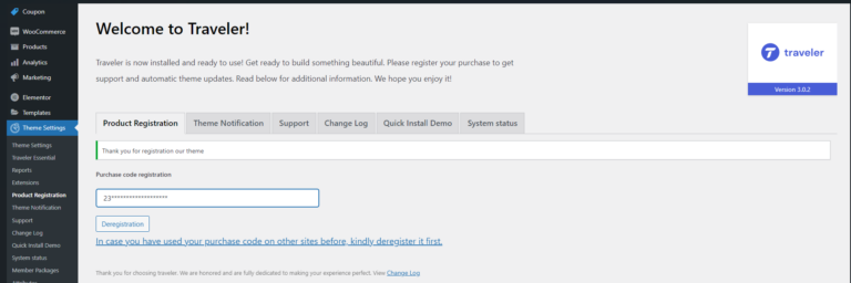 Where do I find my ThemeForest purchase code? | TRAVELER THEME