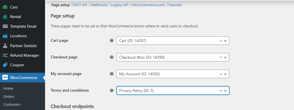 How to set up checkout options and payment methods? | TRAVELER THEME