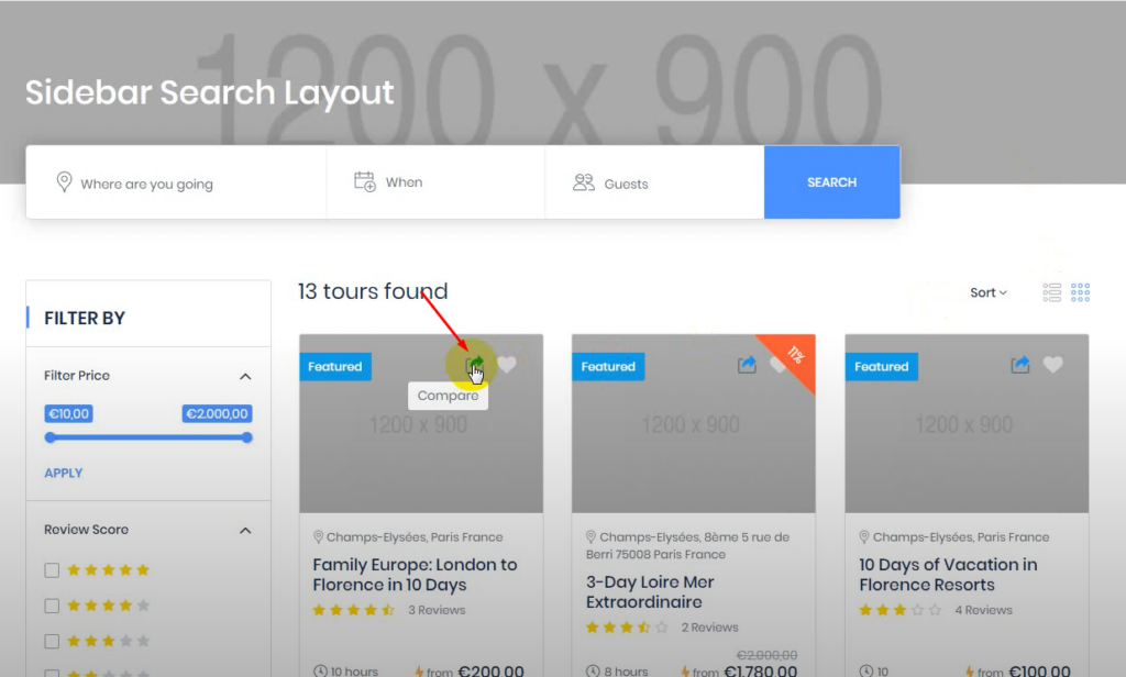 How to set up Traveler Compare? | TRAVELER THEME