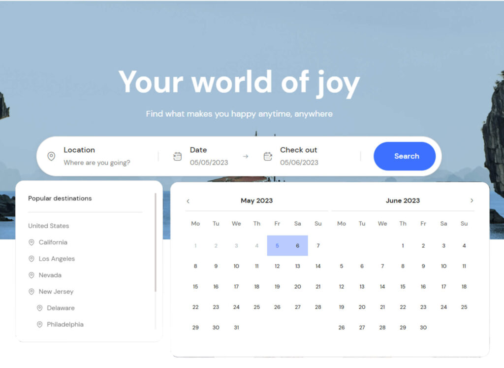 The Best Tips for Advance Search and Filter Options for Tour Agency 2023